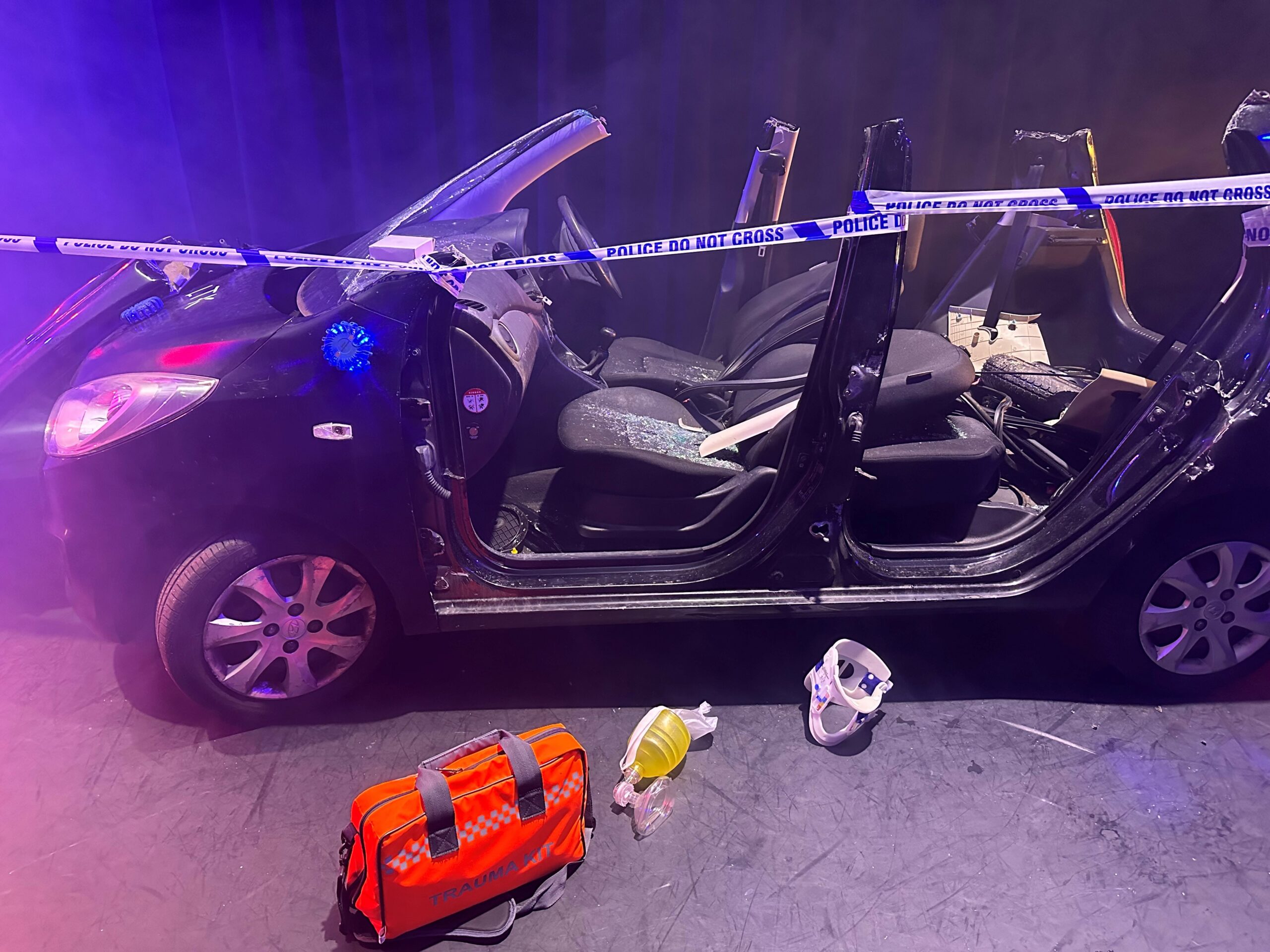 A hard-hitting road safety presentation aimed at improving safety among ...